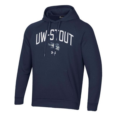 Under Armour UW-Stout Blue Devils Arched Rival Fleece Hoodie