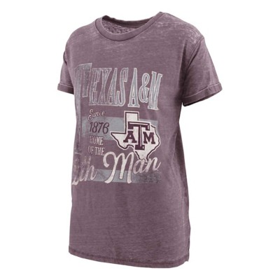 Pressbox Women's Texas A&M Aggies Stephan Boyfriend T-Shirt