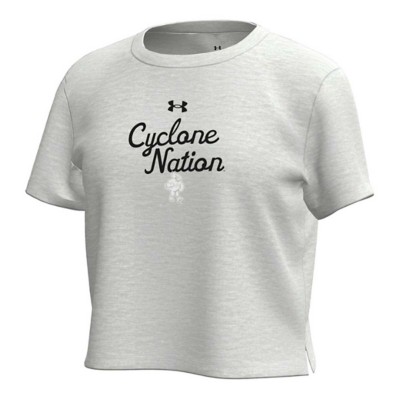 Under Armour Kids' Girls' Iowa State Cyclones Breezy Crop