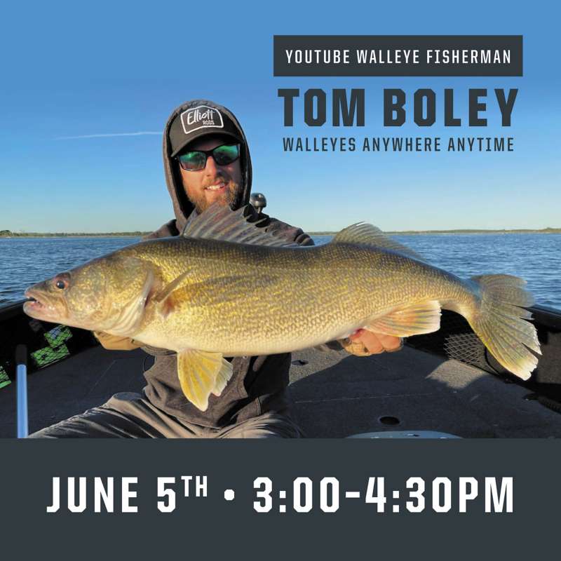 Sioux Falls SCHEELS Walleye Anywhere Anytime Seminar with Tom Boley ...