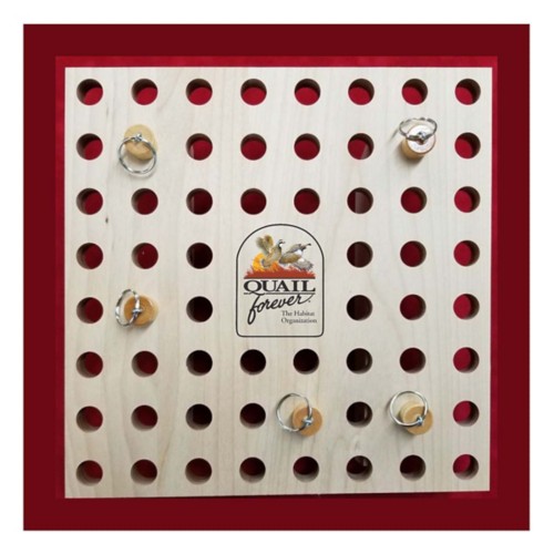 Quail Forever 60 Hole Shotshell Raffle Board (Board Only)