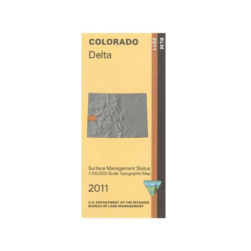 Bureau Of Land Management Delta CO Surface Map | SCHEELS.com