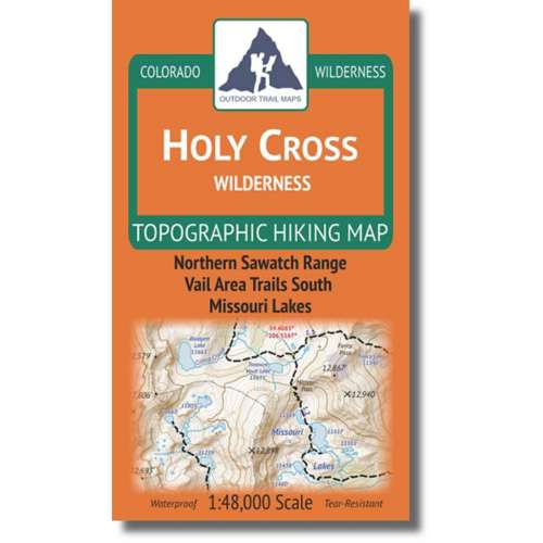 Outdoor Trail Maps Holy Cross Wilderness Map | SCHEELS.com