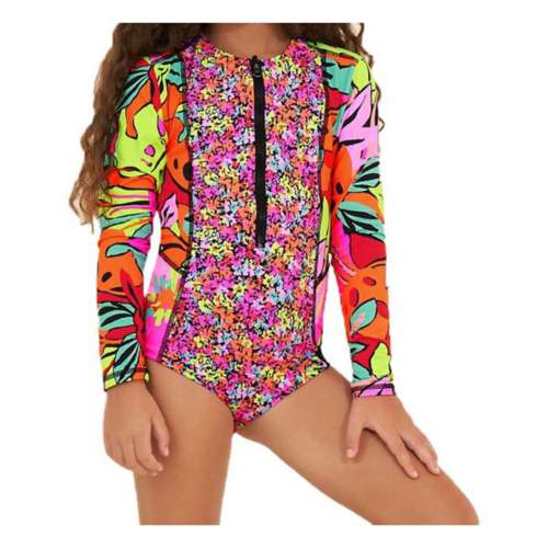 Girls Maaji Rainforest Miku One Piece Swimsuit
