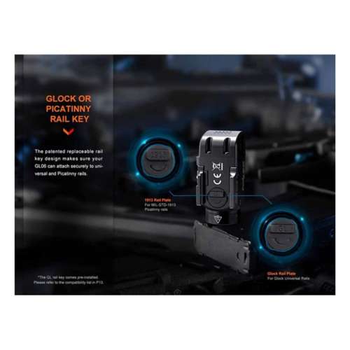 Fenix GL06 Compact Glock or Picatinny Rail Weapon Light | SCHEELS.com