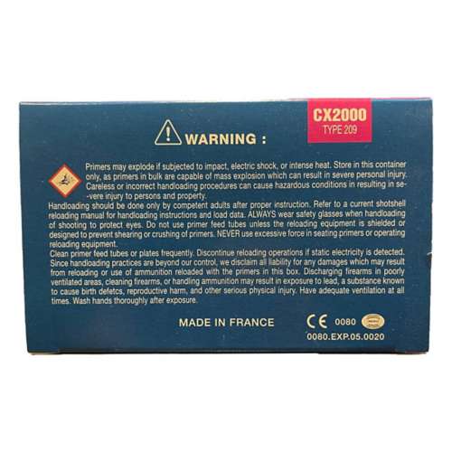 Cheddite CX2000 Clerinox 209 Shotshell Primer Brick | SCHEELS.com