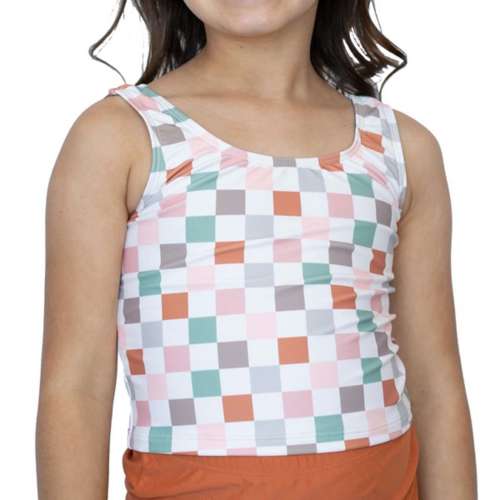 Girls' Janela Bay Triple Bow Back Swim Tankini | SCHEELS.com