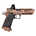 Taran Tactical Innovations TTI Sand Viper With Trijicon SRO Red Dot 9mm ...