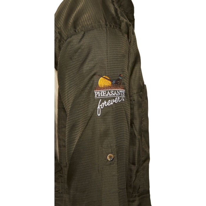 Men's Scheels Outfitters Pheasants Forever Panhandle Long Sleeve Button ...