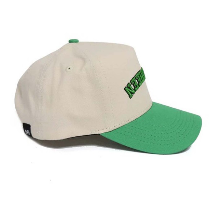 NO RIVALS North Texas Mean Green Upside Down Adjustable Hat