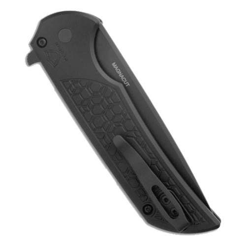 Pro-Tech Mordax Black Gridlock Manual Flipper Pocket Knife