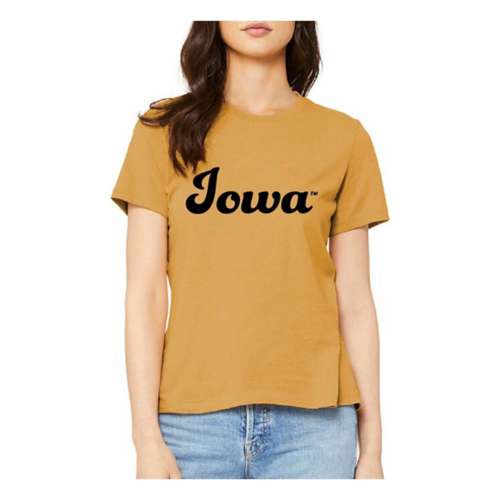 Gameday Social Women's Iowa Hawkeyes Cursive T-Shirt | SCHEELS.com