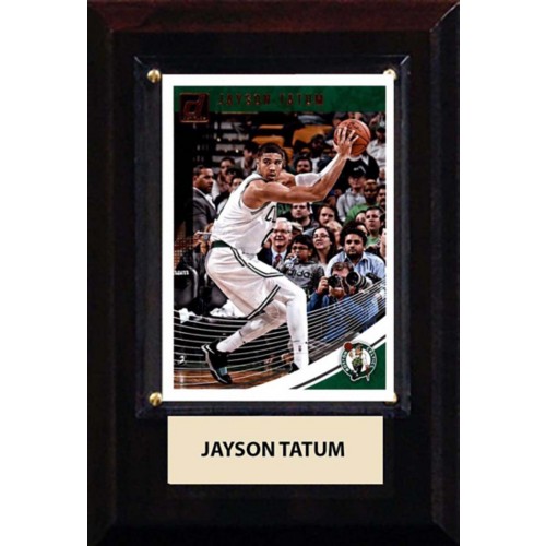 C and I Collectables Inc Boston Celtics Jayson Tatum 4"x6" Plaque