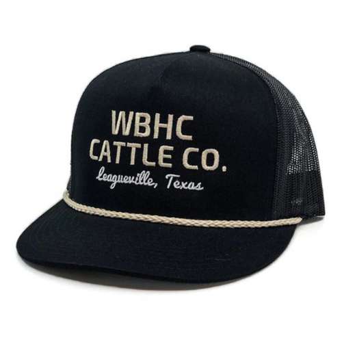 Men's Whiskey Bent Hat Co. Black Gold Snapback Hat | SCHEELS.com