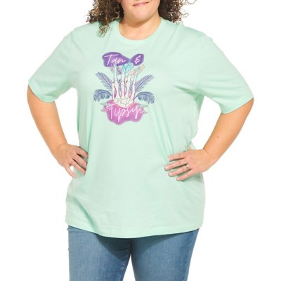 Women's Untamed Faith Plus Size Tan And Tipsy T-Shirt | SCHEELS.com