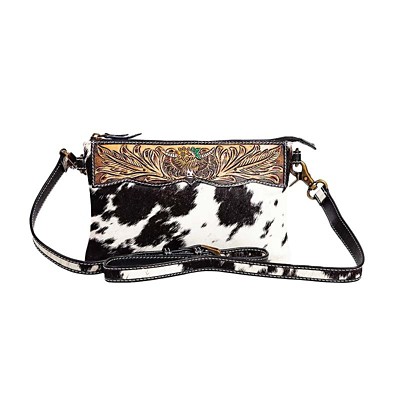 Myra Bloomin' Steer Hand-Tooled Crossbody Bag | SCHEELS.com