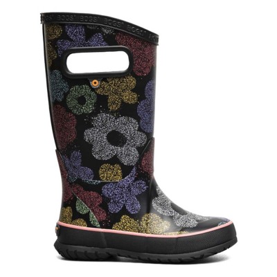 Little Girls' BOGS Airbrush Flowers Rain Boots | SCHEELS.com