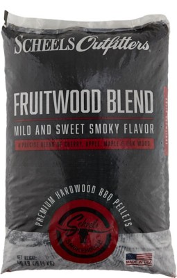 Scheels Outfitters Fruitwood Blend Premium Hardwood BBQ Pellets 40 lbs