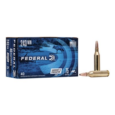 Federal Varmint & Predator JHP Rifle Ammunition 40 Round Box | SCHEELS.com