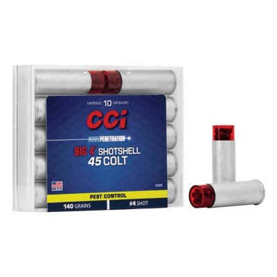 CCI BIG 4 Shotshell 10 Round Box 45 Long Colt Handgun Ammunition 10 ...