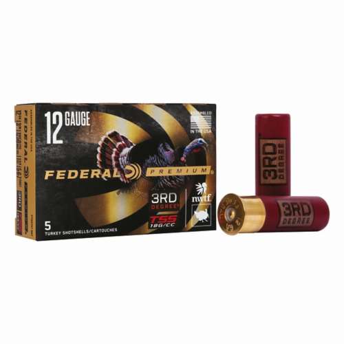 Federal Premium 3rd Degree with Heavyweight TSS 12 Gauge Shotshells ...