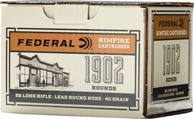 Federal SCHEELS Exclusive 1902 22 Long Rifle Rimfire Ammunition 1902 ...