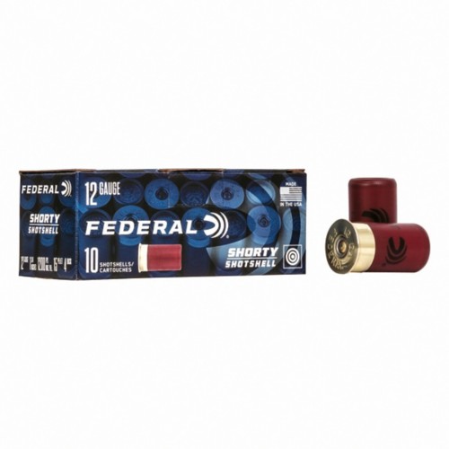 Federal Shorty Rifled Slug 12 Gauge Shotshells 10 Round Box