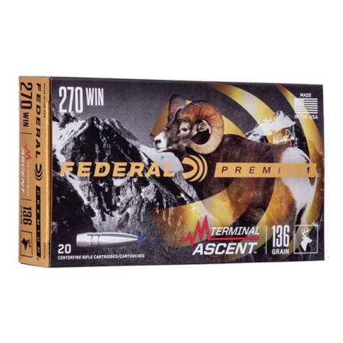 Federal Premium Terminal Ascent Rifle Ammunition 20 Round Box | SCHEELS.com