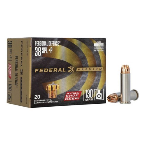 Federal Personal Defense Hydra-Shok Deep 9mm Handgun Ammunition 20 ...