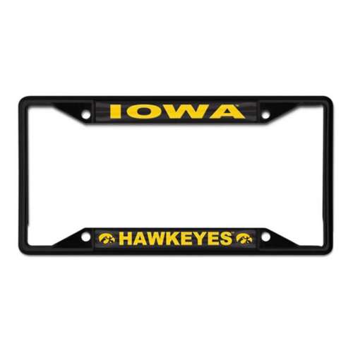Wincraft Iowa Hawkeyes Metal Team Color License Plate Frame | SCHEELS.com
