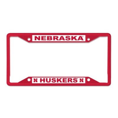 Wincraft Nebraska Cornhuskers License Plate Frame