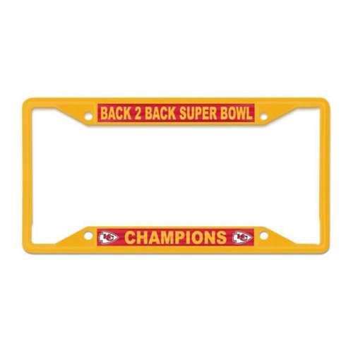Wincraft Kansas City Chiefs Super Bowl Champion License Plate Frame ...