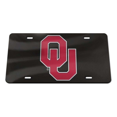 Wincraft Oklahoma Sooners Specialty Acrylic License Plate