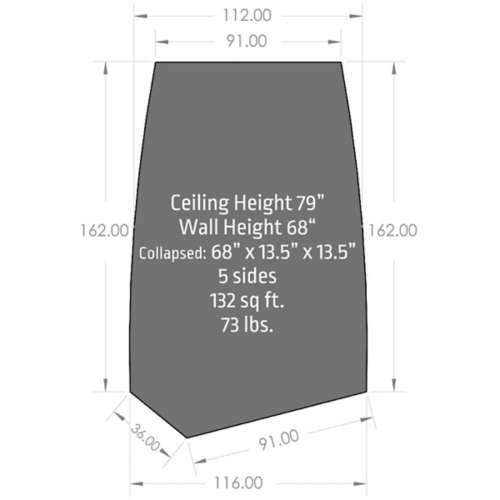 Otter Vortex Pro Monster Lodge Hub Ice Shelter | SCHEELS.com