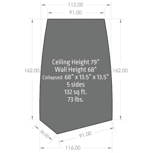 Otter Vortex Pro Monster Lodge Hub Ice Shelter