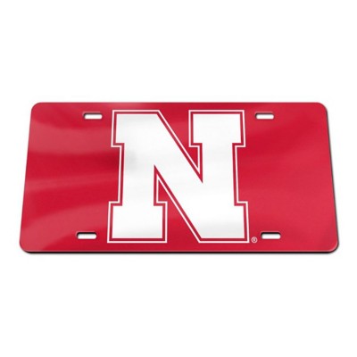 Wincraft Nebraska Cornhuskers Specialty Acrylic License Plate