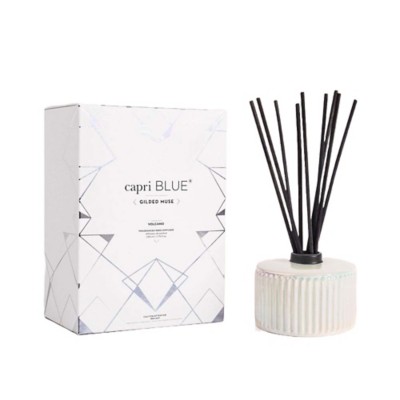 Capri Blue White Opal Gilded Reed Diffuser
