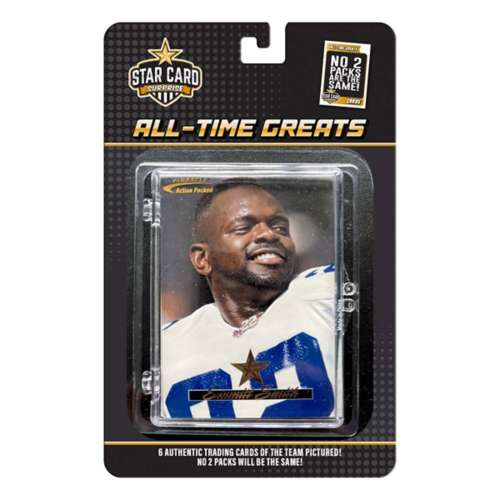 Star Card Surprise Dallas Cowboys All Time Greats 6pk Trading Cards ...