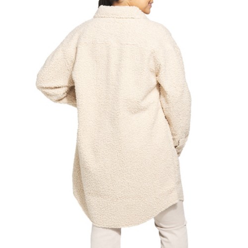 Women's Tribal Bonded Shearling Long Sleeve Shacket