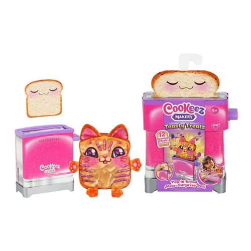Cookeez Makery Toasty Treatz Toaster with Sceneted Plush | SCHEELS.com