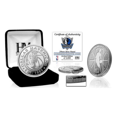 Dallas Mavericks Silver Mint Coin