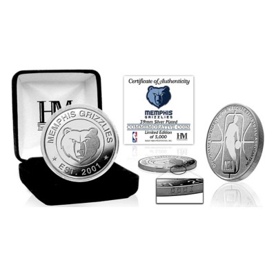 Memphis Grizzlies Silver Mint Coin