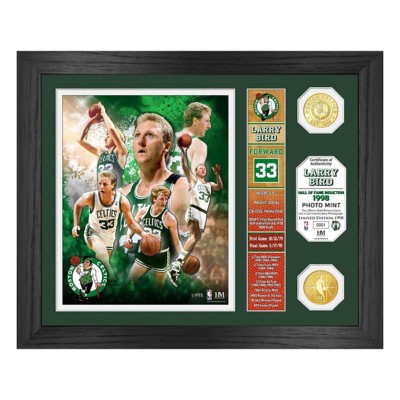 Larry Bird “Hall of Fame” Banner Bronze Coin Photo Mint | SCHEELS.com