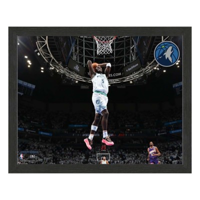 Highland Mint Minnesota Timberwolves Anthony Edwards 12x15 Dunk Sport ...