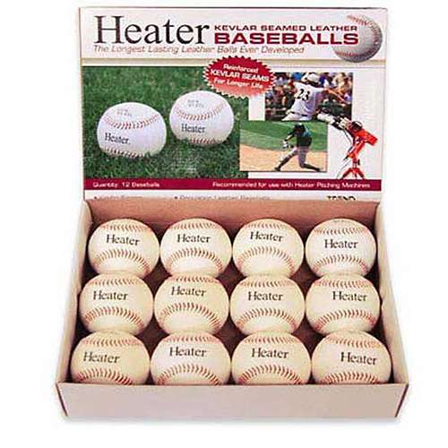Heater Sports Leather Pitching Machine Baseballs - Dozen | SCHEELS.com