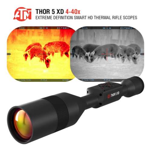 ATN Thor 5 XD 4-40x Thermal Rifle Scope | SCHEELS.com