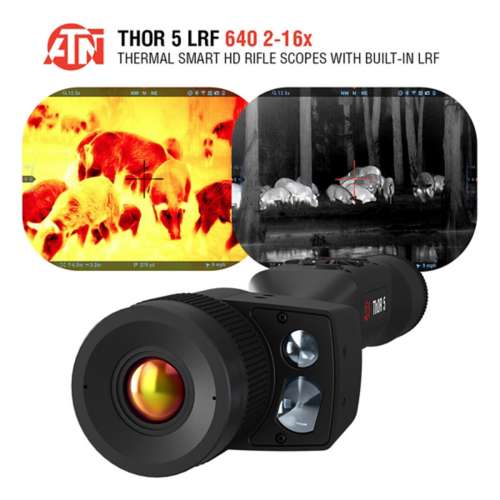ATN Thor 5 LRF 640 2-16x Thermal Rifle Scope | SCHEELS.com