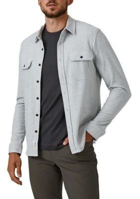 Men's 7 Diamonds Generation 4-Way Stretch Flannel Long Sleeve Button Up ...