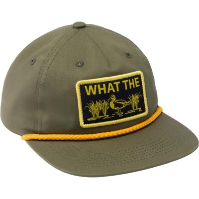 Men's Drake Waterfowl Drake What The Duck Rope Snapback Hat