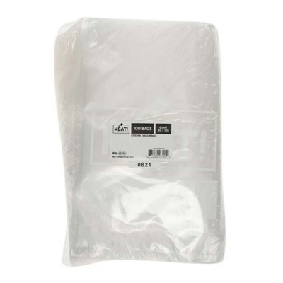 MEAT! Your Maker External Vacuum Bags 100 Pack Quart